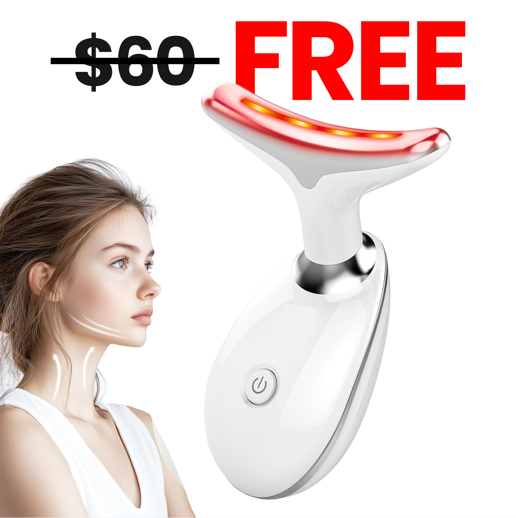 Red Light Facial Wand – Slim Gleam